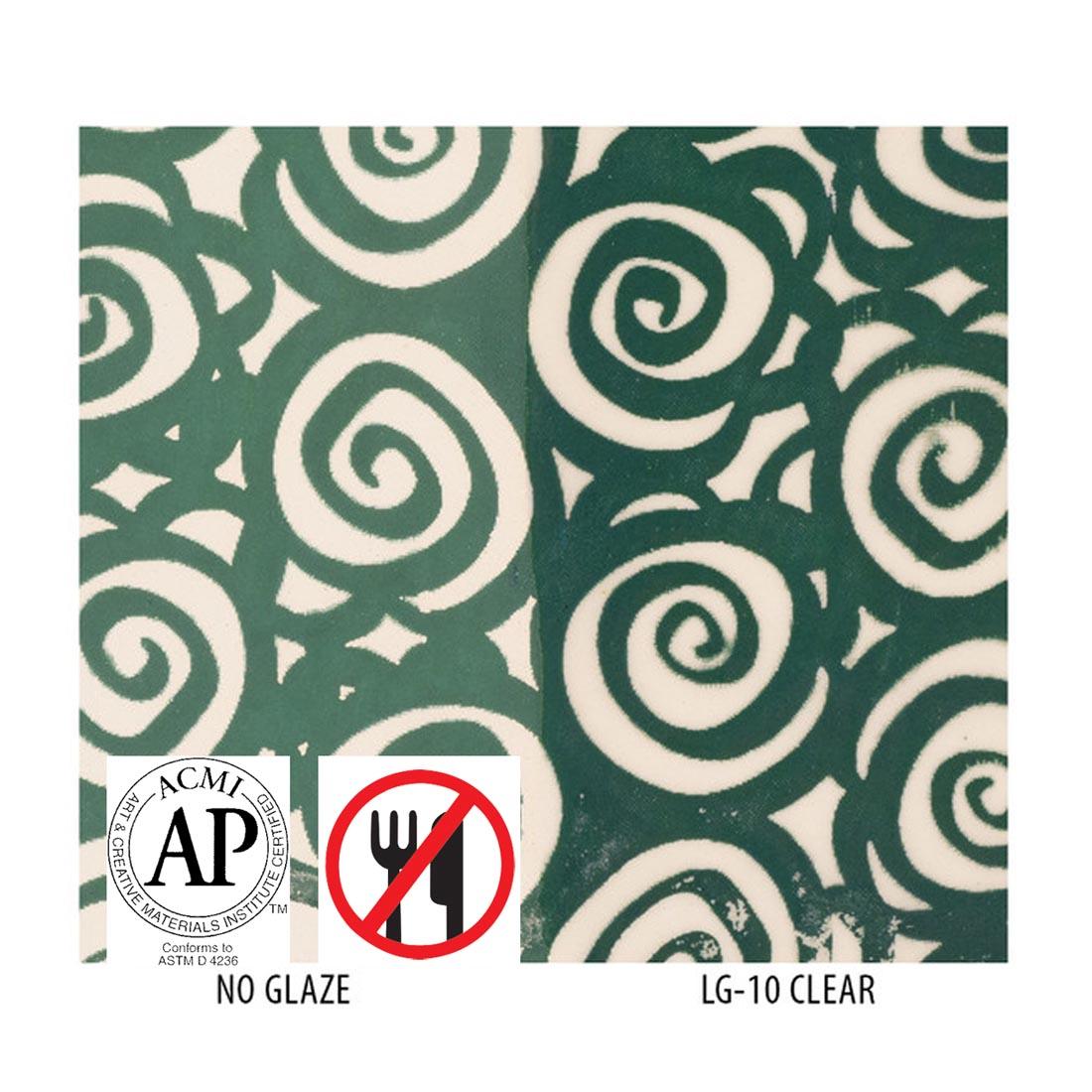AMACO Ceramic Printing Ink Hunter Green Matte
