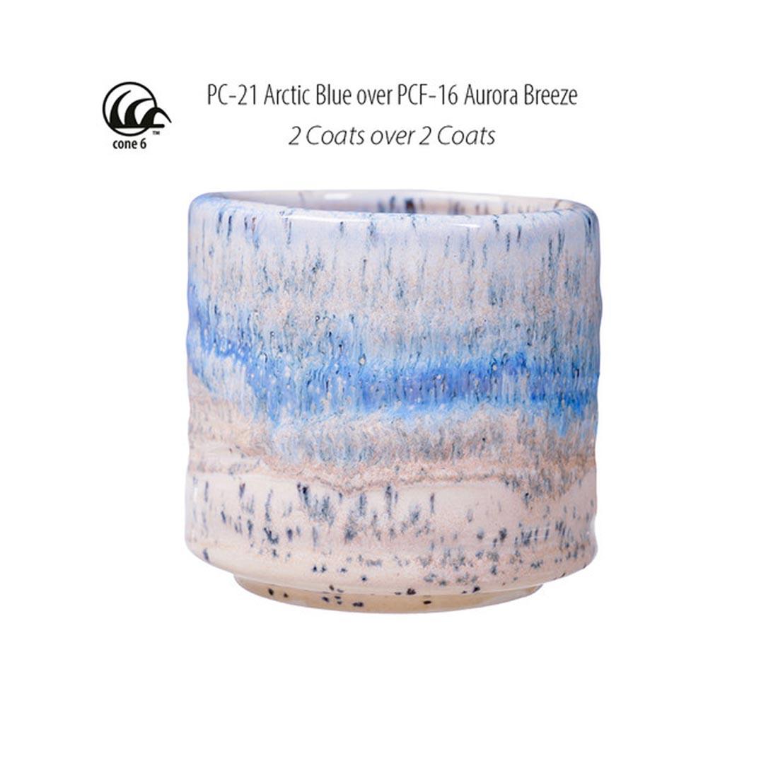 Aurora Breeze AMACO Potter's Choice Flux High Fire Glaze