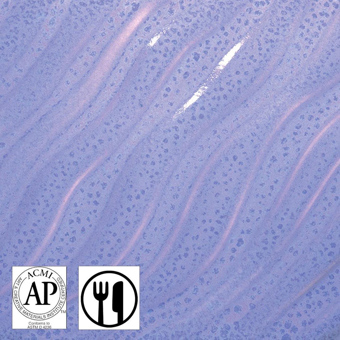 Floating Lavender AMACO Phase High Fire Glaze