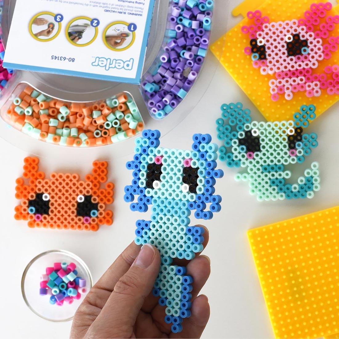 Perler Beads Axolotl Activity Kit