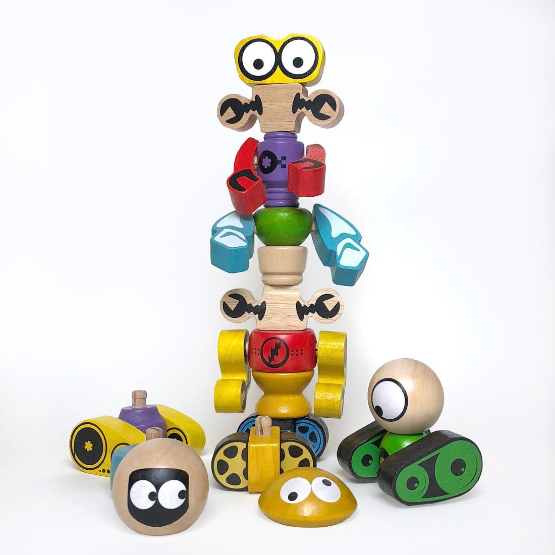 Tinker Totter Robot Character Set by BeginAgain Toys