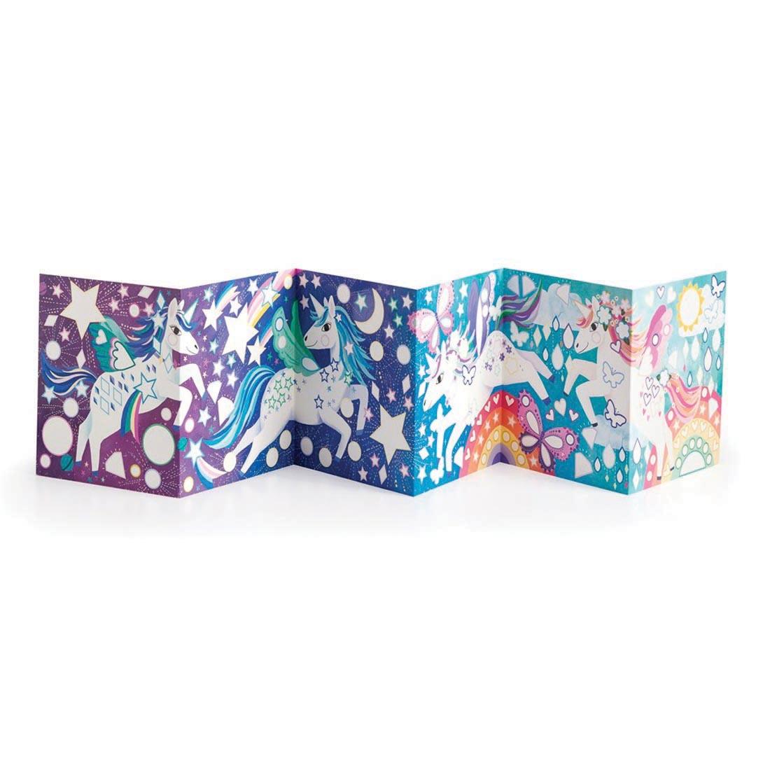 Unicorn Magic Sticker Sparkle Poster Activity Kit by Mudpuppy