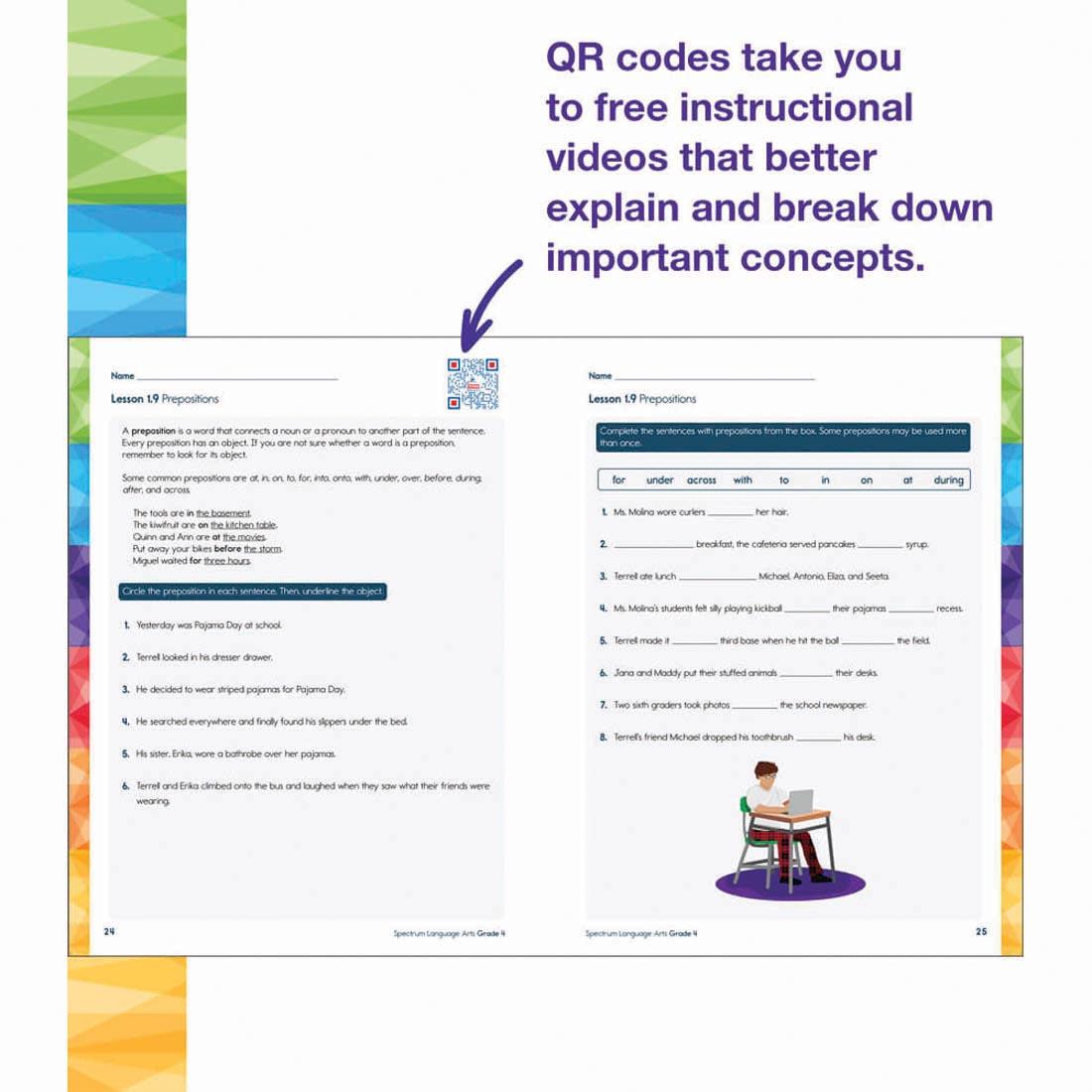 Spectrum Language Arts Workbook By Carson Dellosa Grade 4