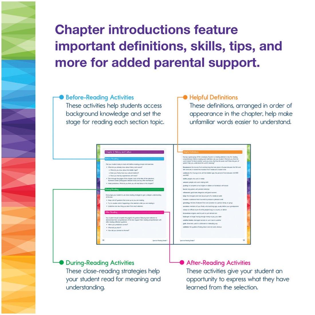 Spectrum Reading Workbook By Carson Dellosa Grade 7