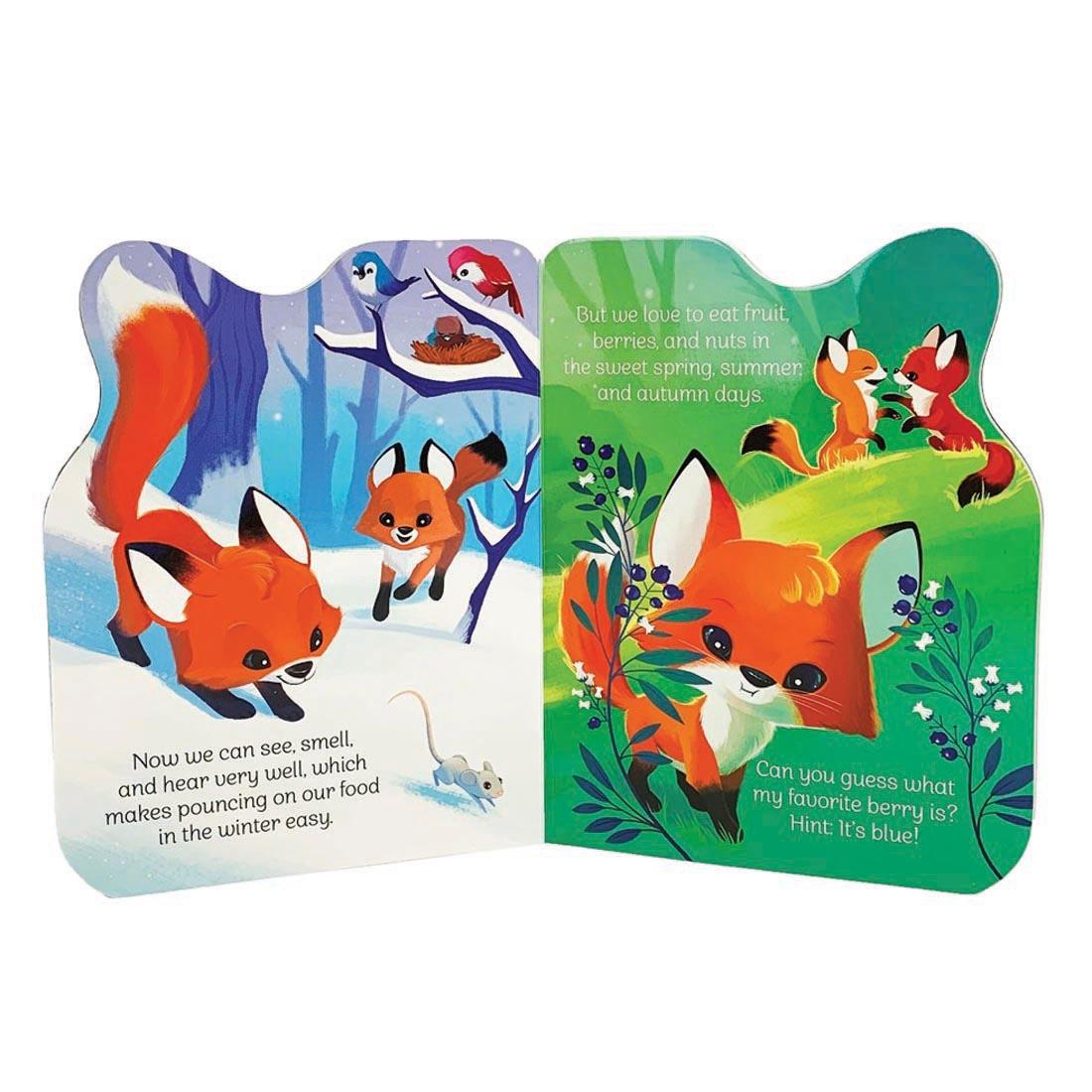 A Little Fox Shaped Board Book
