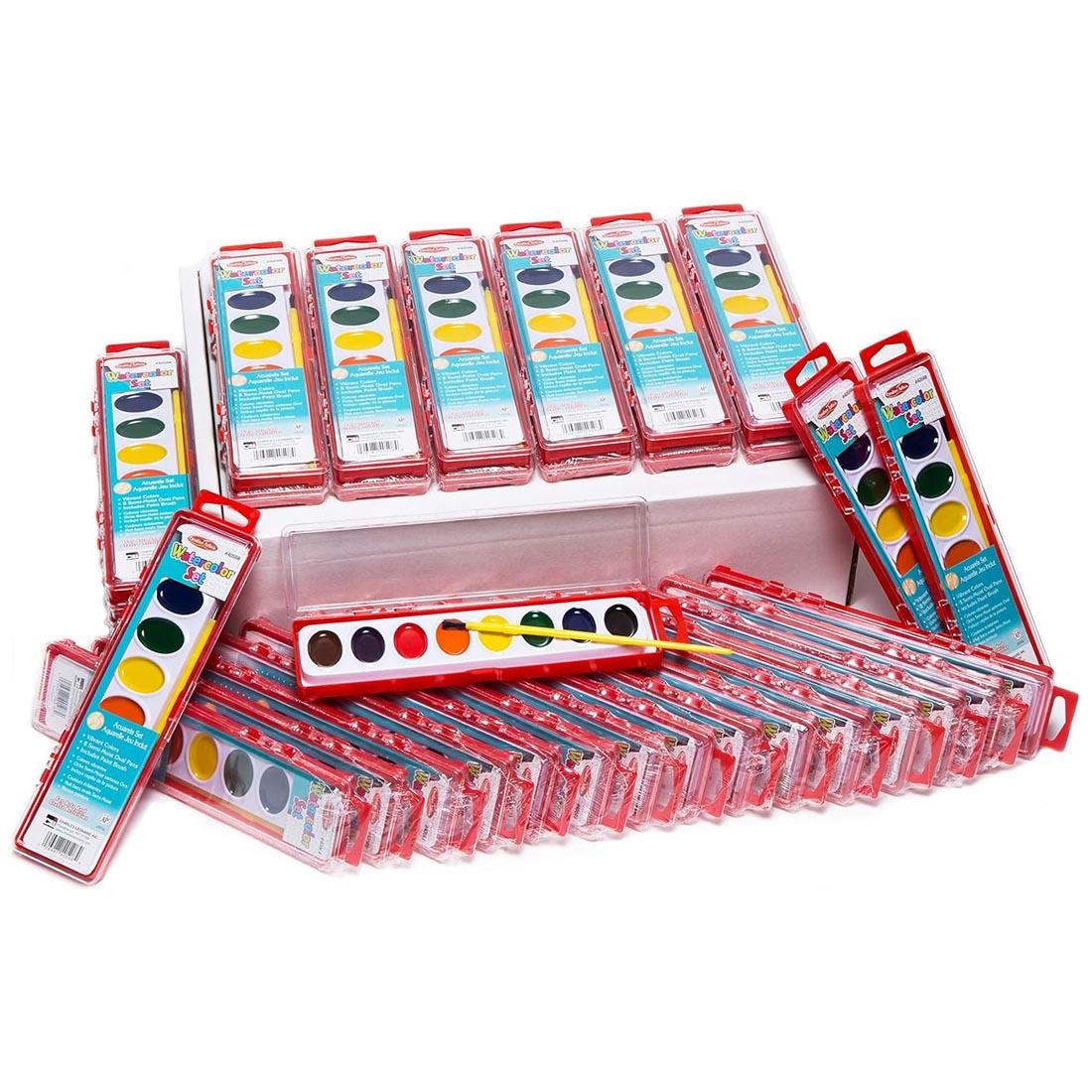 8-Color Watercolor Class Pack 36-Count by Creative Arts