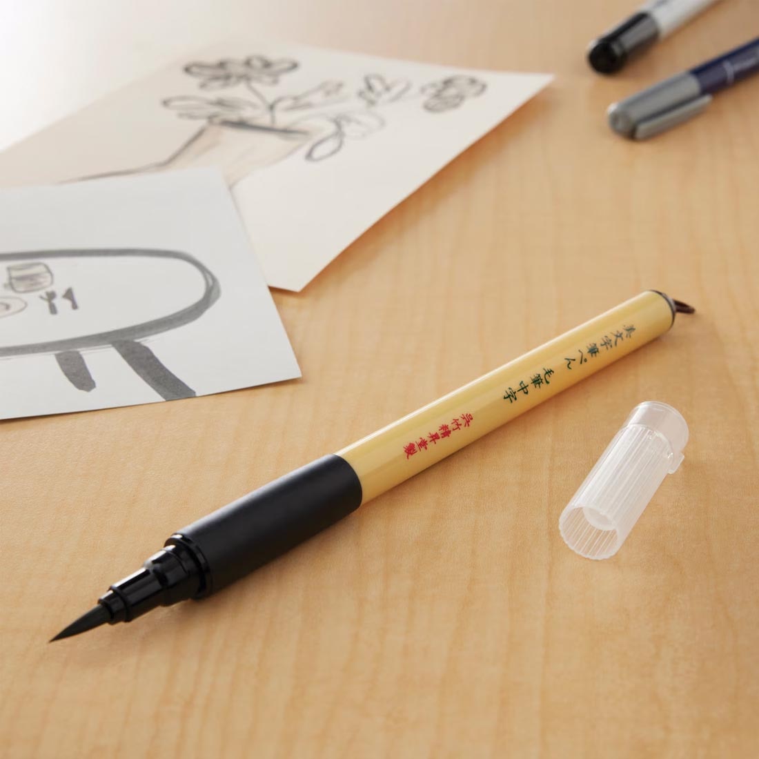 Kuretake Bimoji Fude Medium Brush Pen