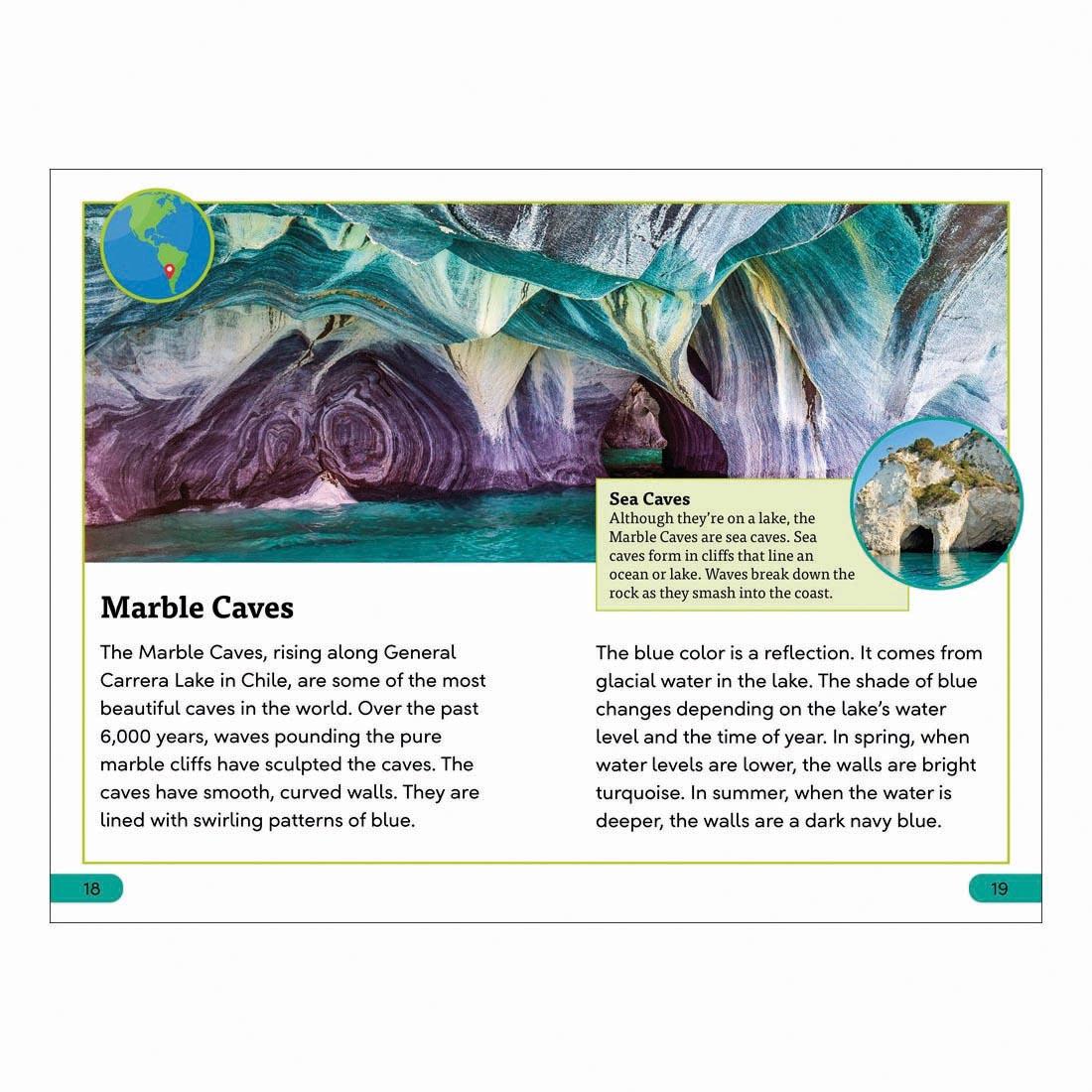 Cool Caves DK Super Readers Level 3 Book