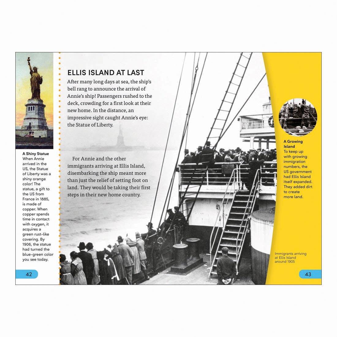 Journey Through Ellis Island DK Super Readers Level 4 Book