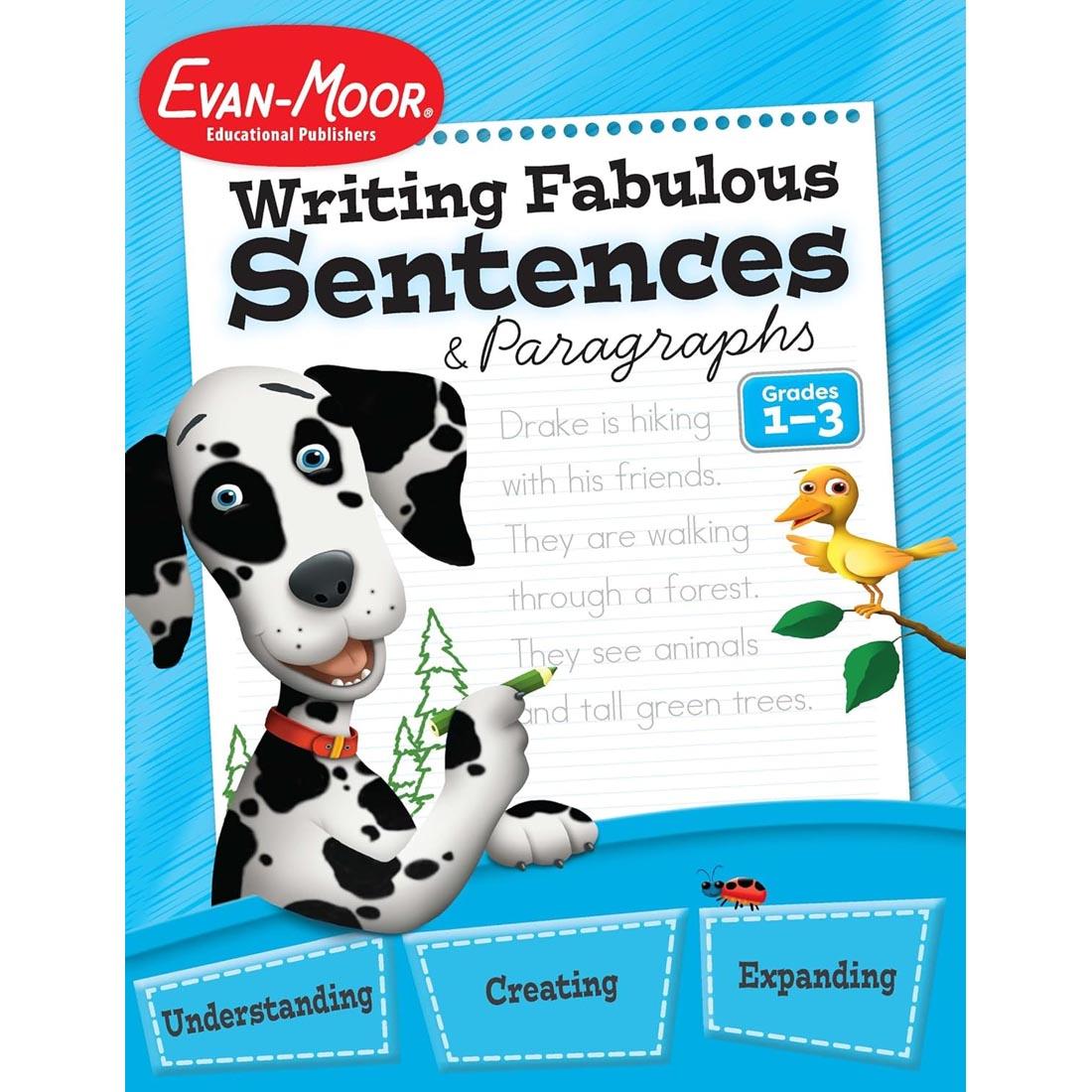 Writing Fabulous Sentences & Paragraphs Grades 1-3 Book by Evan-Moor