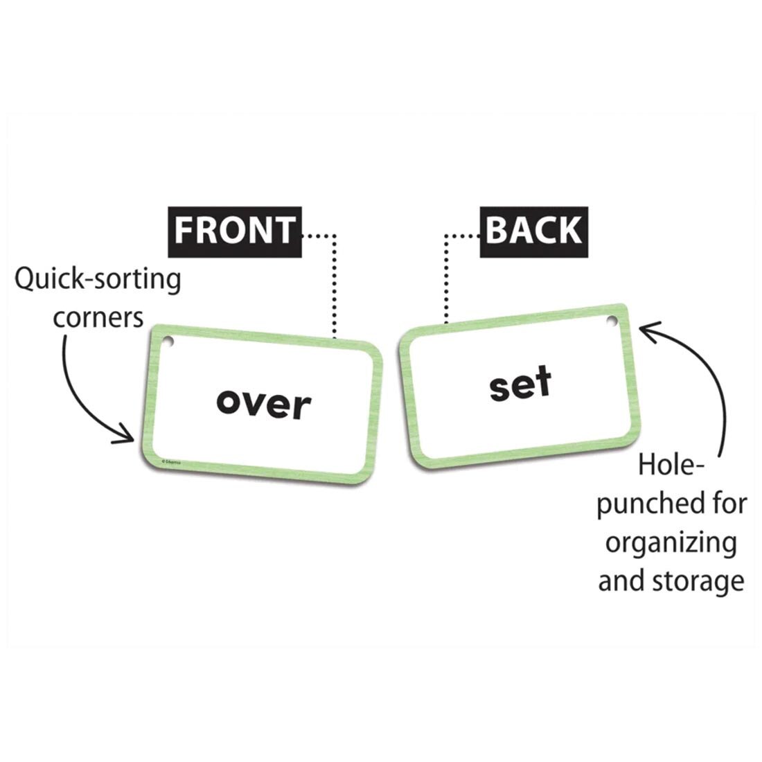 Sight Words Flash Cards Level B 56-Card Set by Edupress