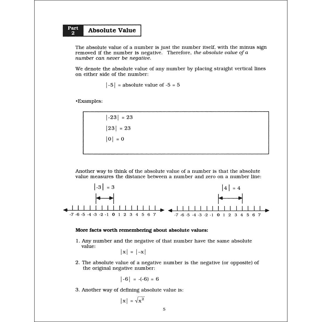 Straight Forward Math Series Pre-Calculus Book