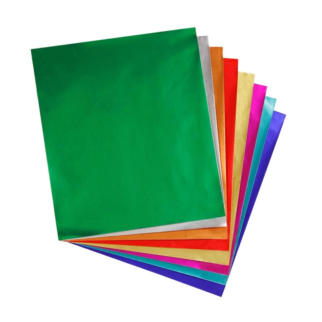 Metallic Foil Paper 8-1/2 x 10" 24-Count Package by Hygloss