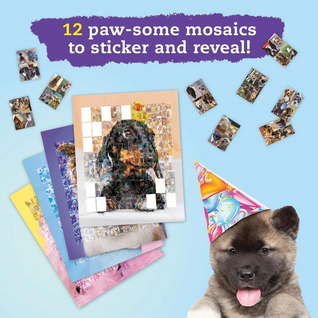 Dogs & Puppies Sticker Photo Mosaics By Klutz Press
