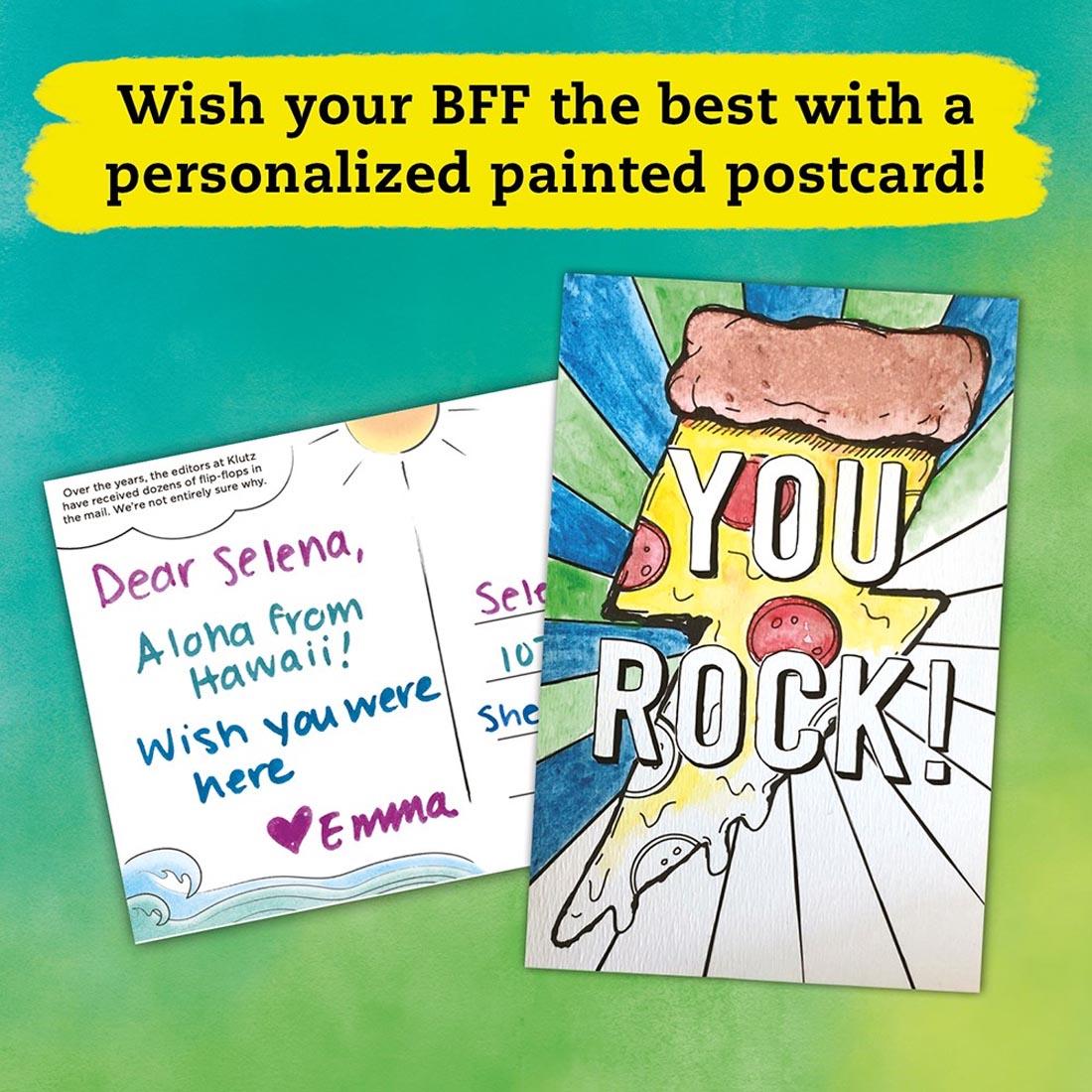 Watercolor Postcards By Klutz Press