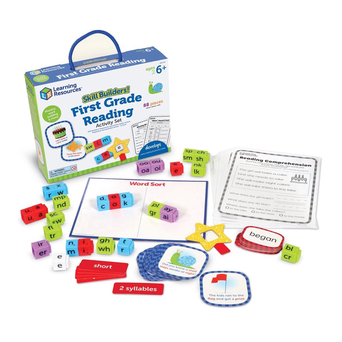Skill Builders! First Grade Reading Activity Set By Learning Resources