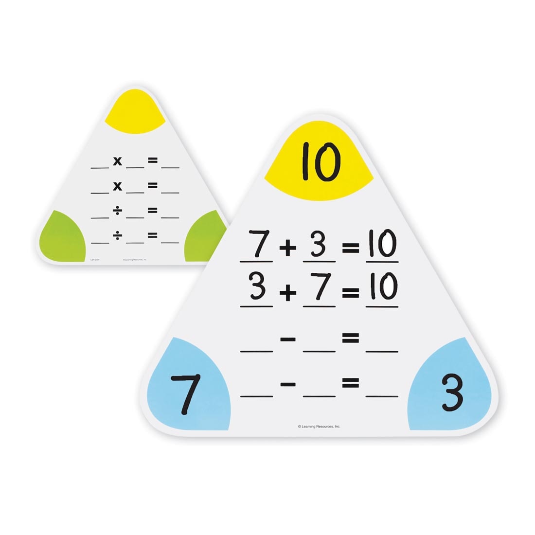 Write & Wipe Fact Family Boards by Learning Resources