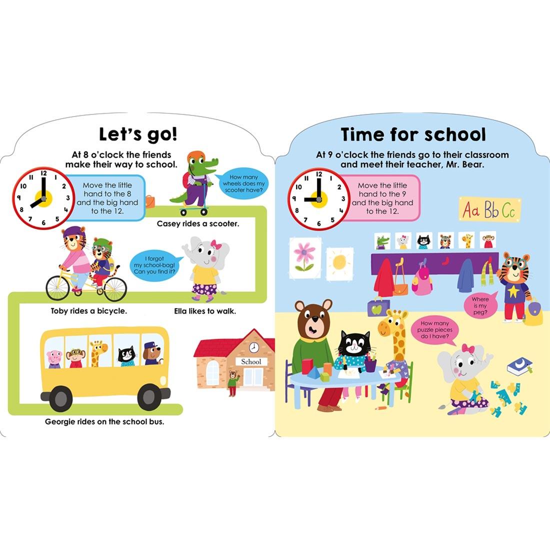 My First Clock Board Book by Roger Priddy