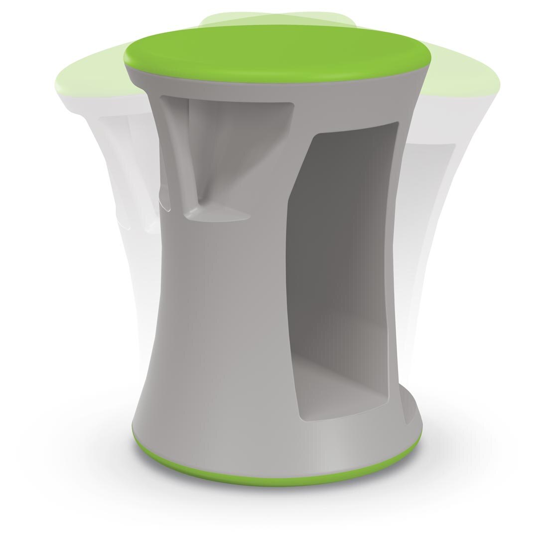 MooreCo Hierarchy Flipz Stool Green