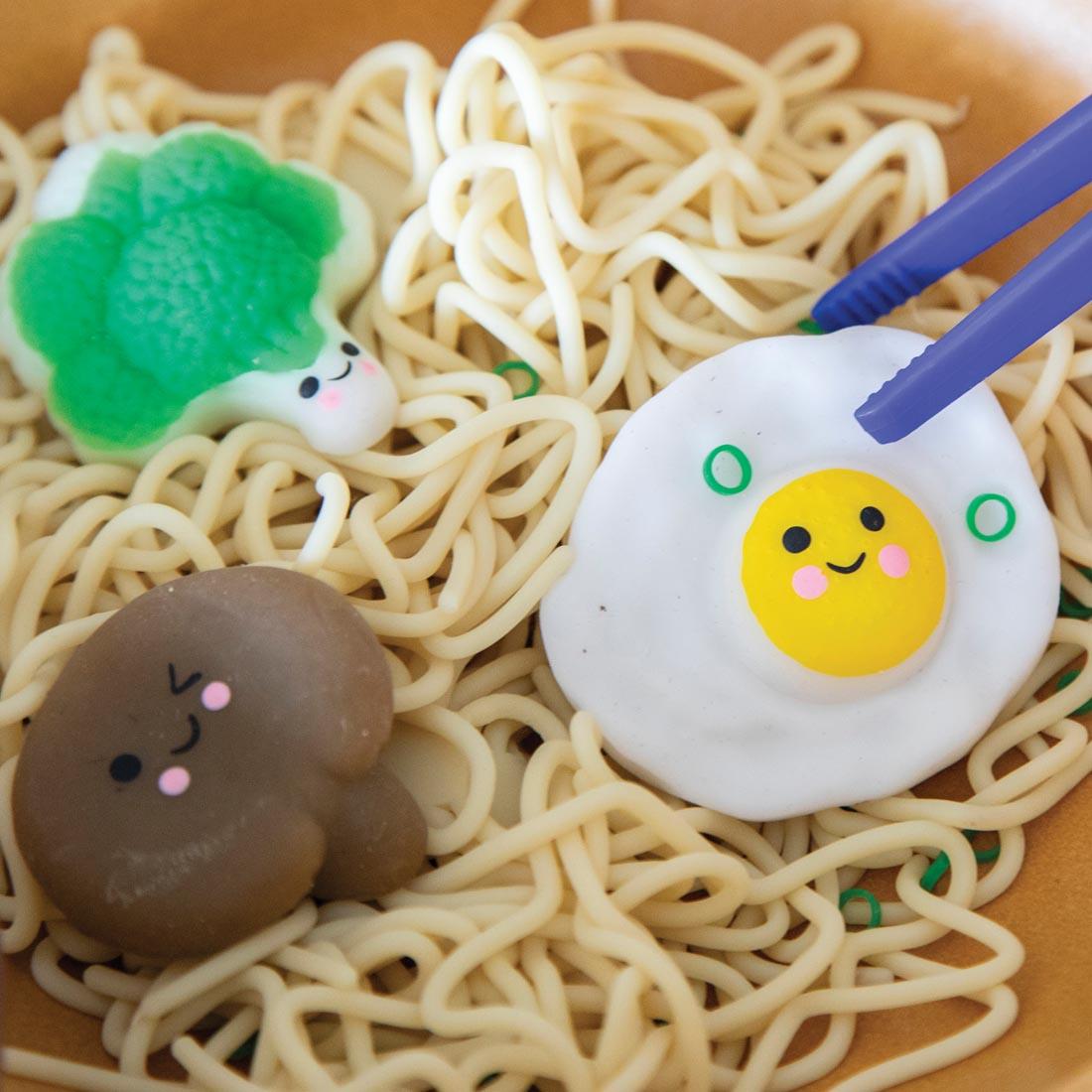 Foodie Fidgets Ramen Noodles and Toppings By Mindware