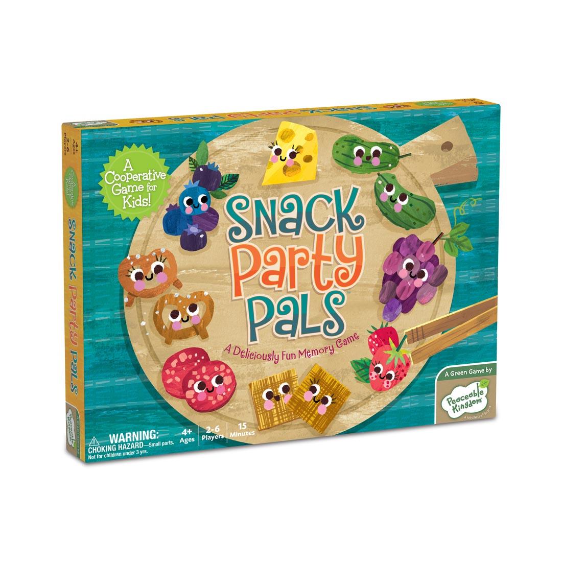 Snack Party Pals Cooperative Board Game By Peaceable Kingdom
