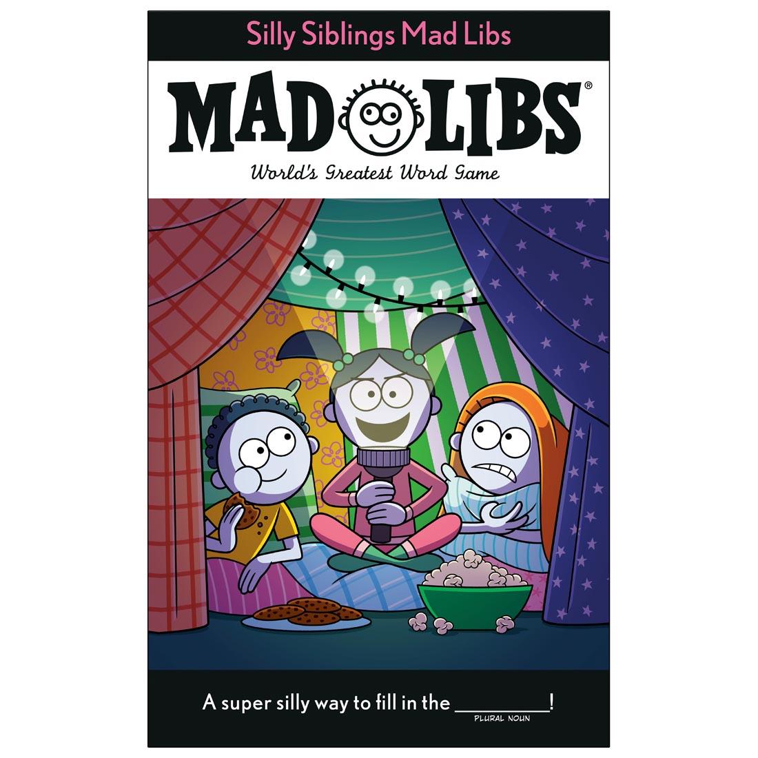 Silly Siblings Mad Libs Book For Ages 8 and Up