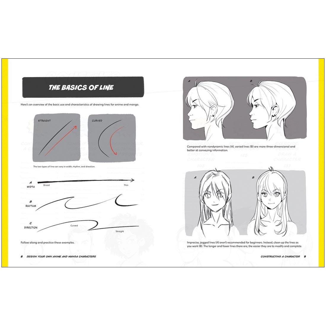 Design Your Own Anime and Manga Characters Paperback Book by T. B. Choi