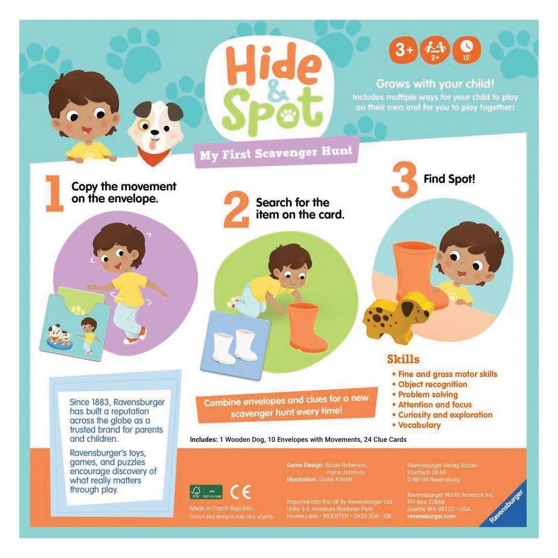 Hide & Spot My First Scavenger Hunt Game For Ages 3 and Up