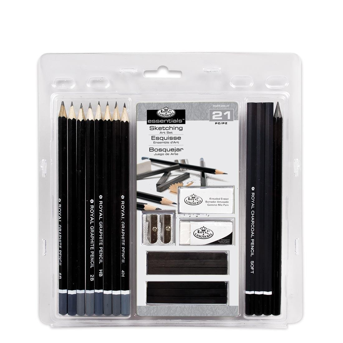 Royal & Langnickel Essentials Sketching Art 21-Piece Set Royal & Langnickel Essentials Sketching Art 21-Piece Set