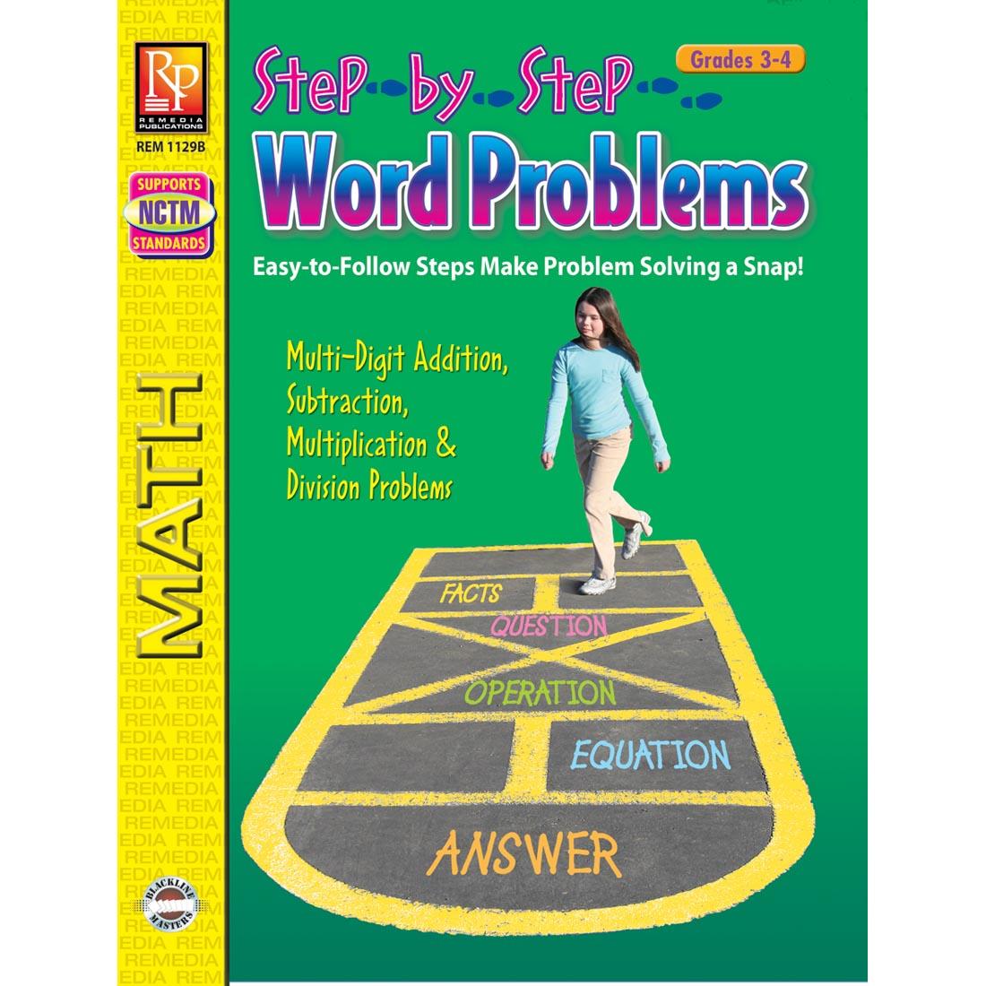 Step By Step Word Problems Grades 3 4 United Art Education