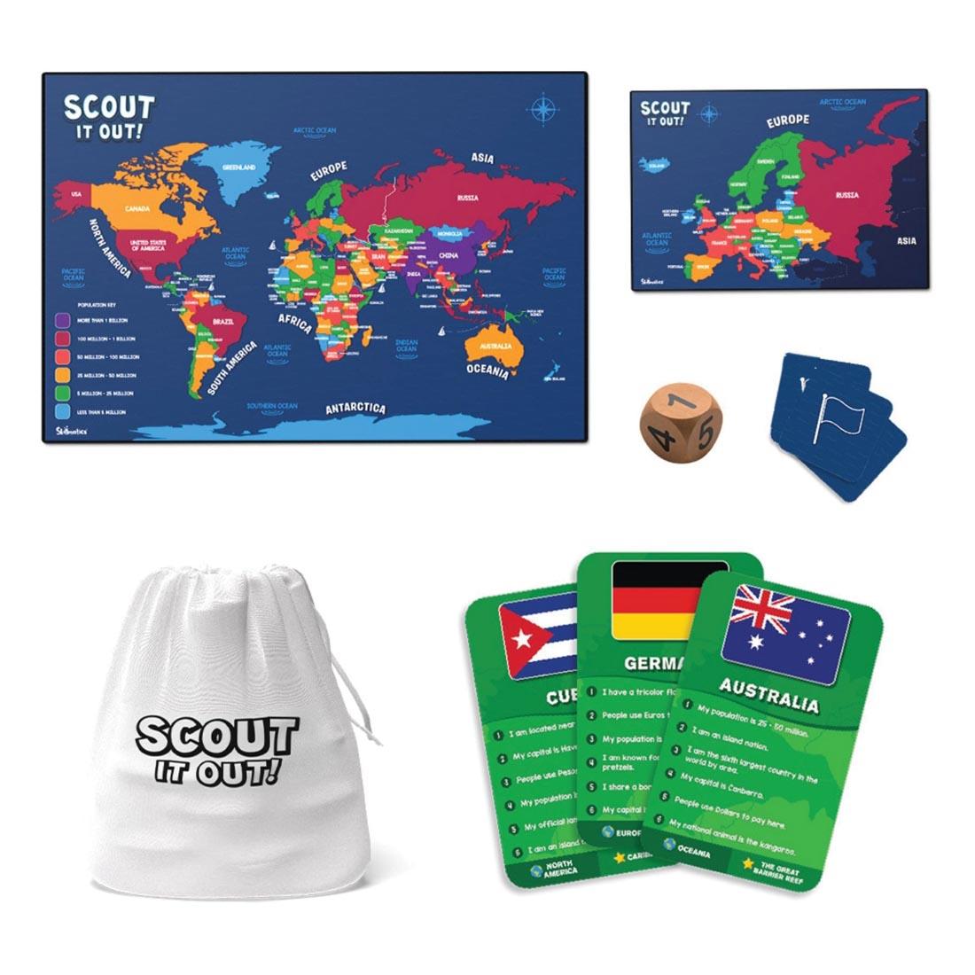 Scout It Out! Countries Of The World Game By Skillmatics