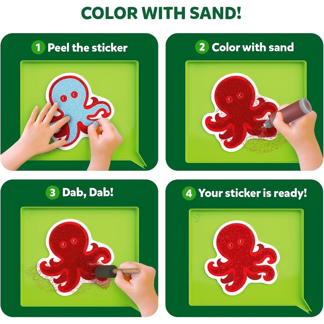 Sand-Tastic Art Amazing Animals Kit By Skillmatics