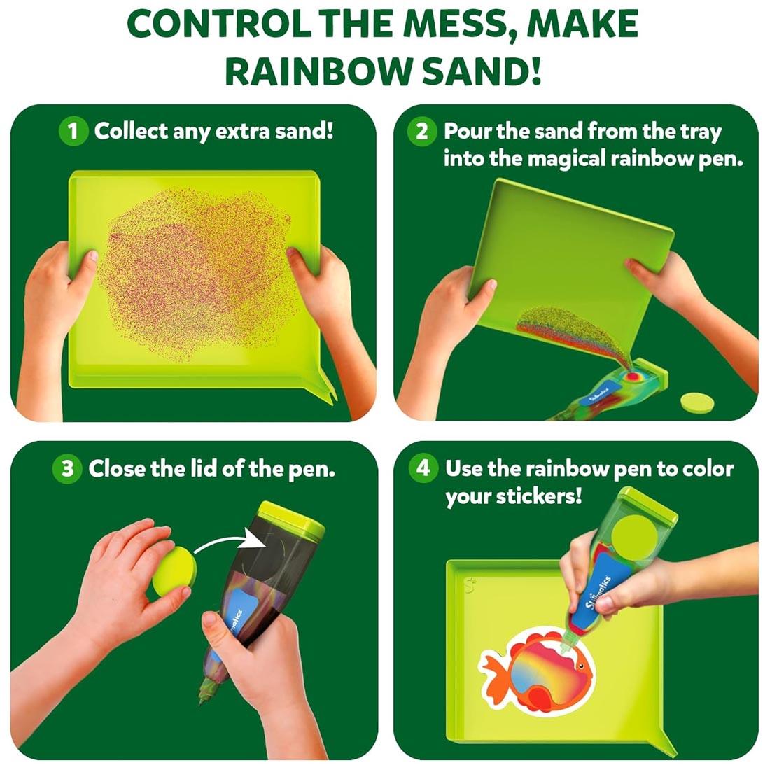 Sand-Tastic Art Amazing Animals Kit By Skillmatics