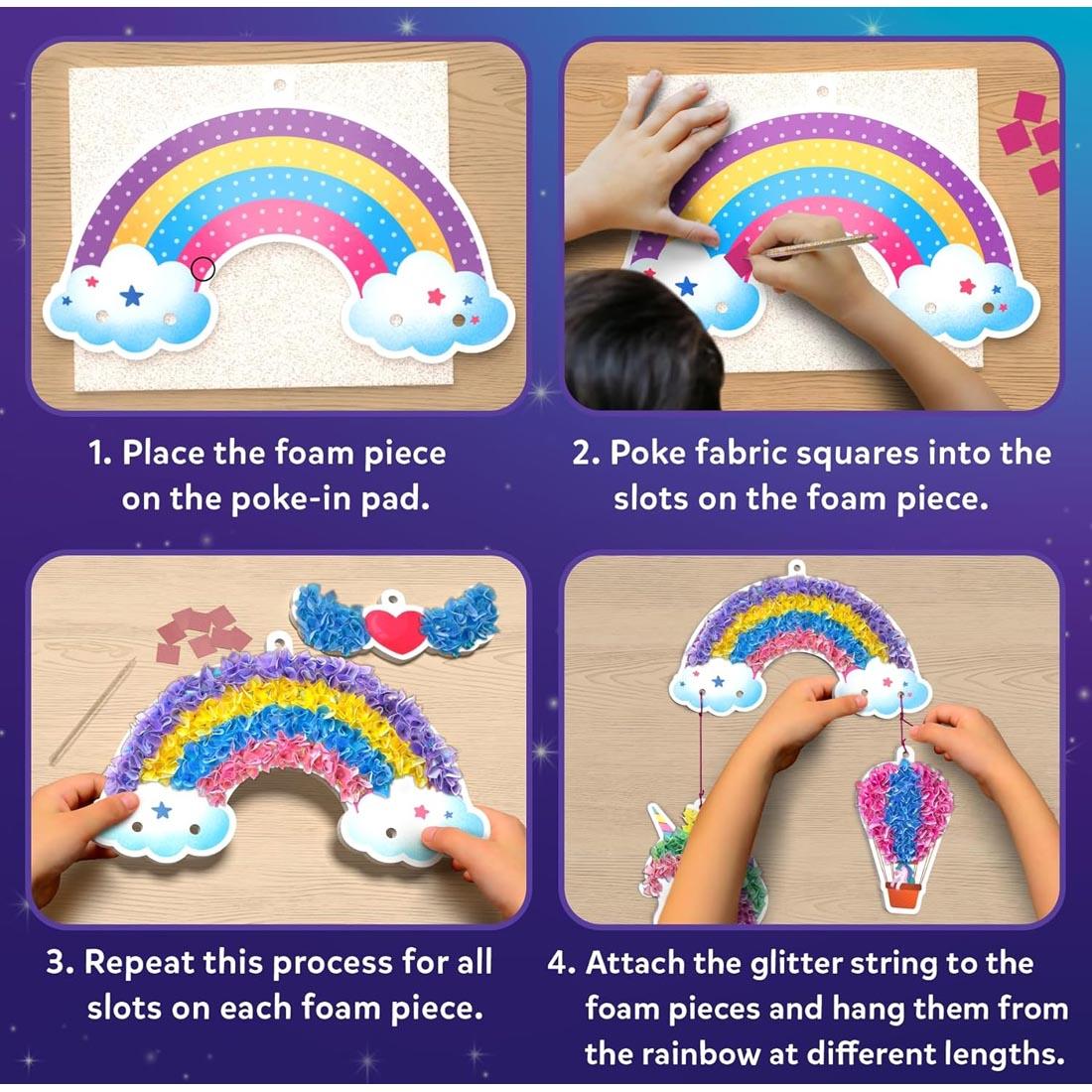 Poke-In Art Magical Unicorn Dream Decor Craft Kit By Skillmatics