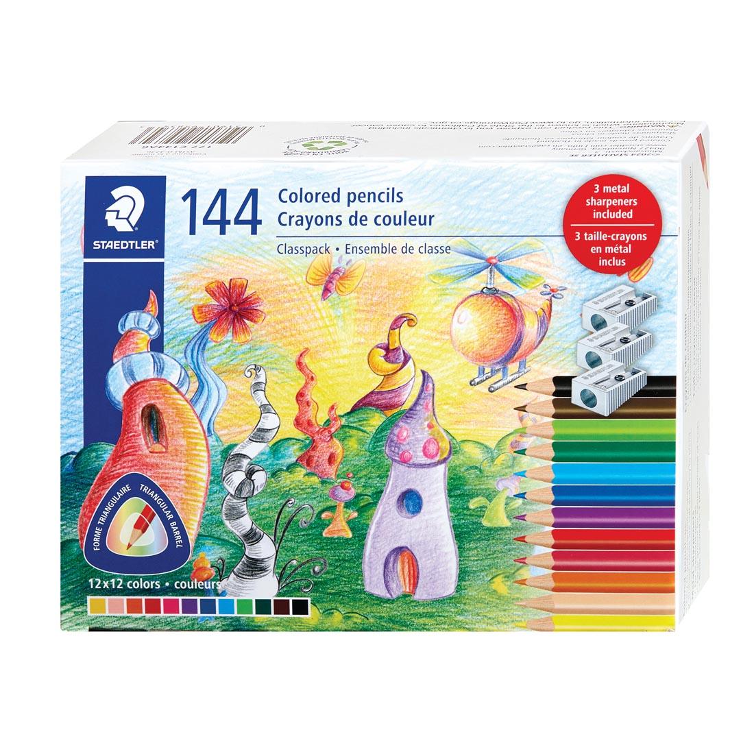 Staedtler Colored Pencils 144-Count Classroom Pack