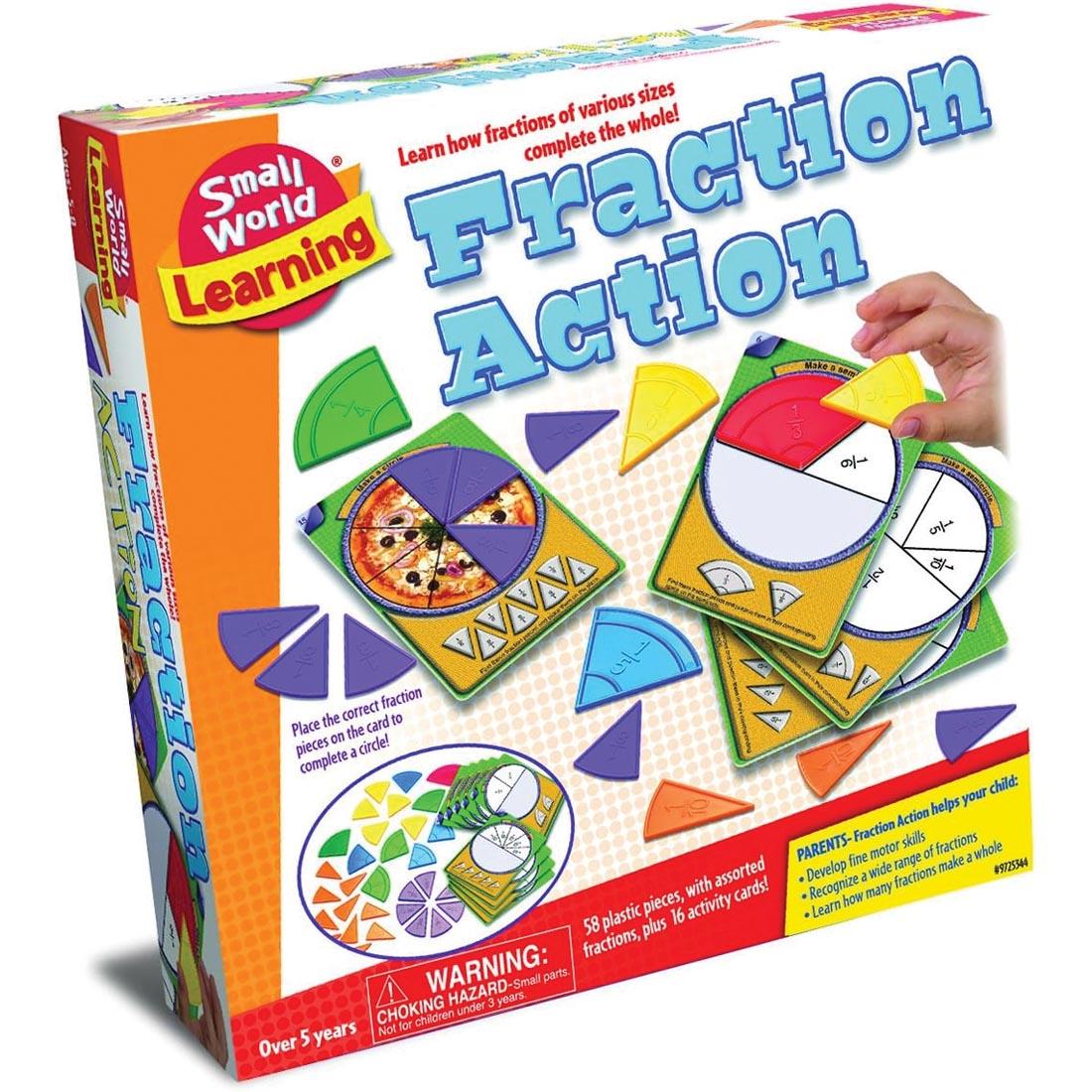 Fraction Action By Small World Learning