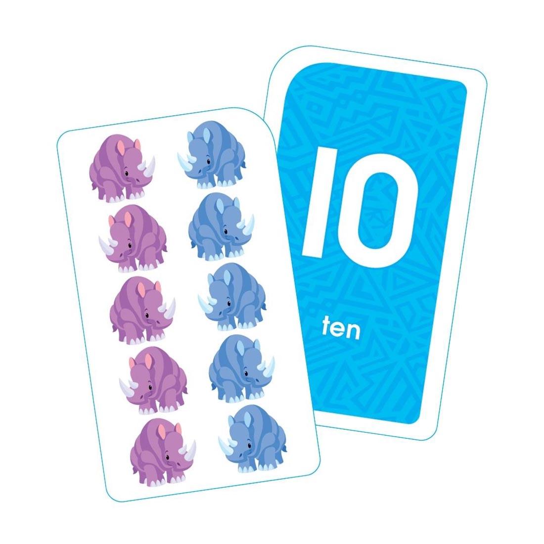Numbers 0-25 Flash Cards by School Zone