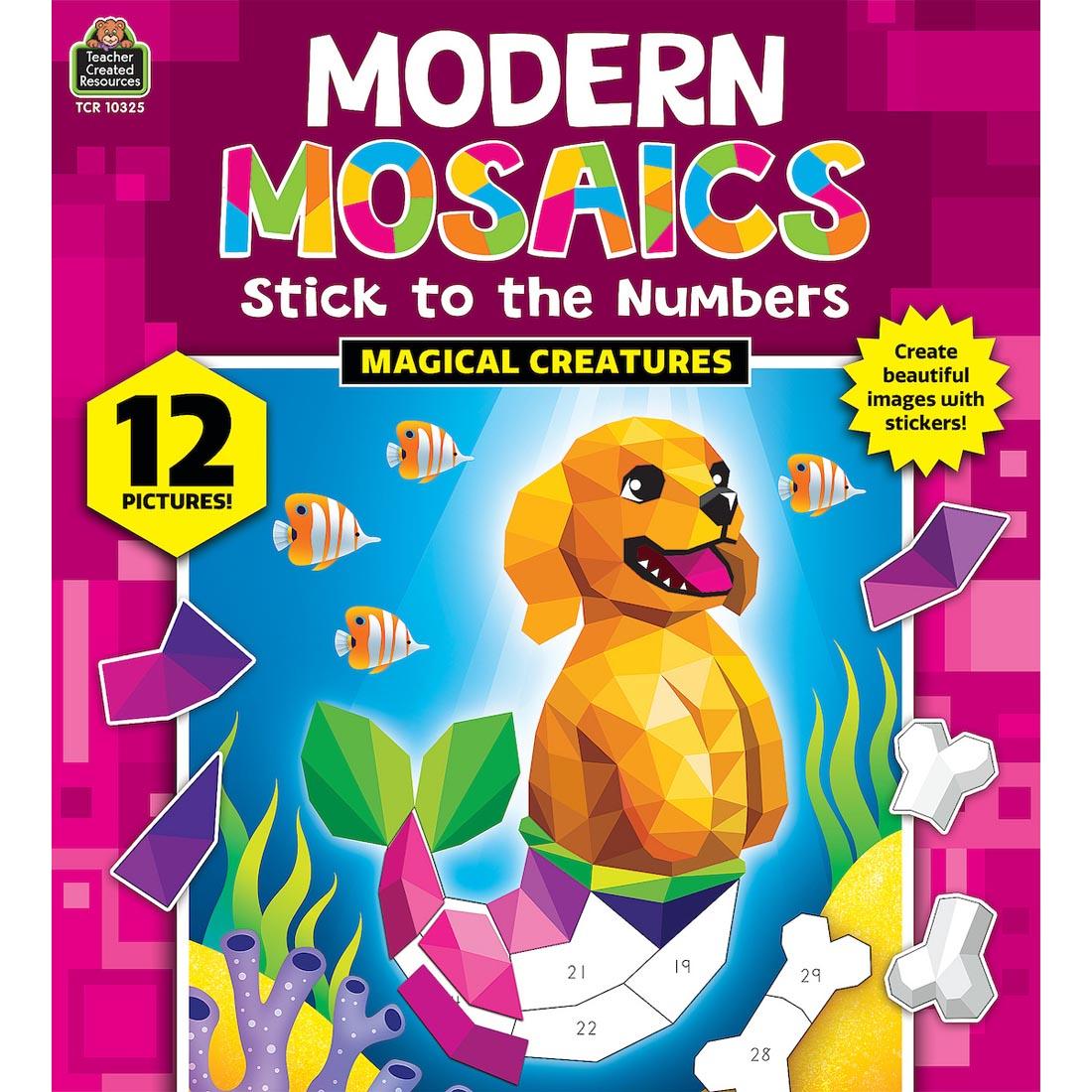 Magical Creatures Modern Mosaics Stick To The Numbers By Teacher ...