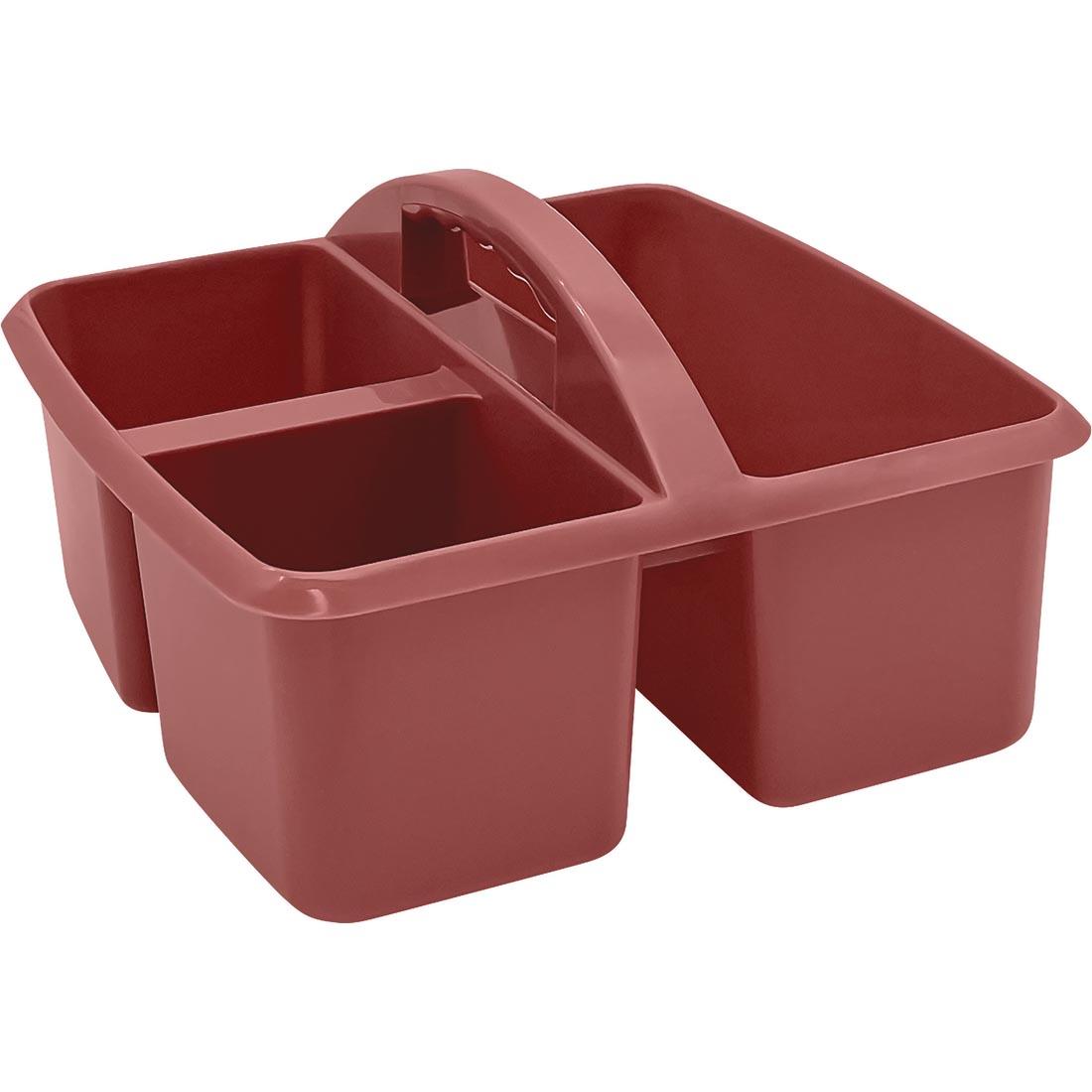 Deep Rose Plastic Storage Caddy By Teacher Created Resources