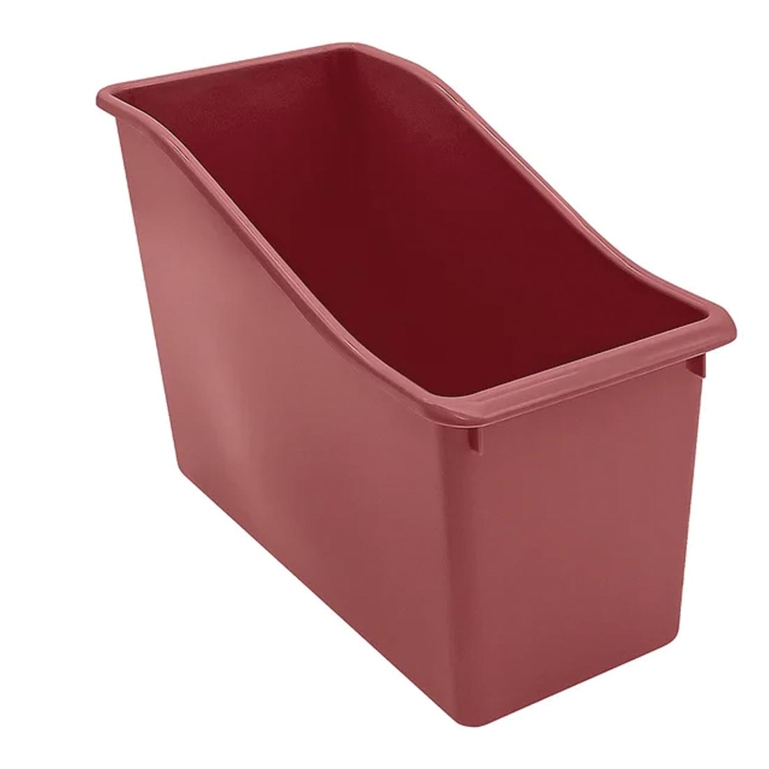 Deep Rose Plastic Book Bin by Teacher Created Resources