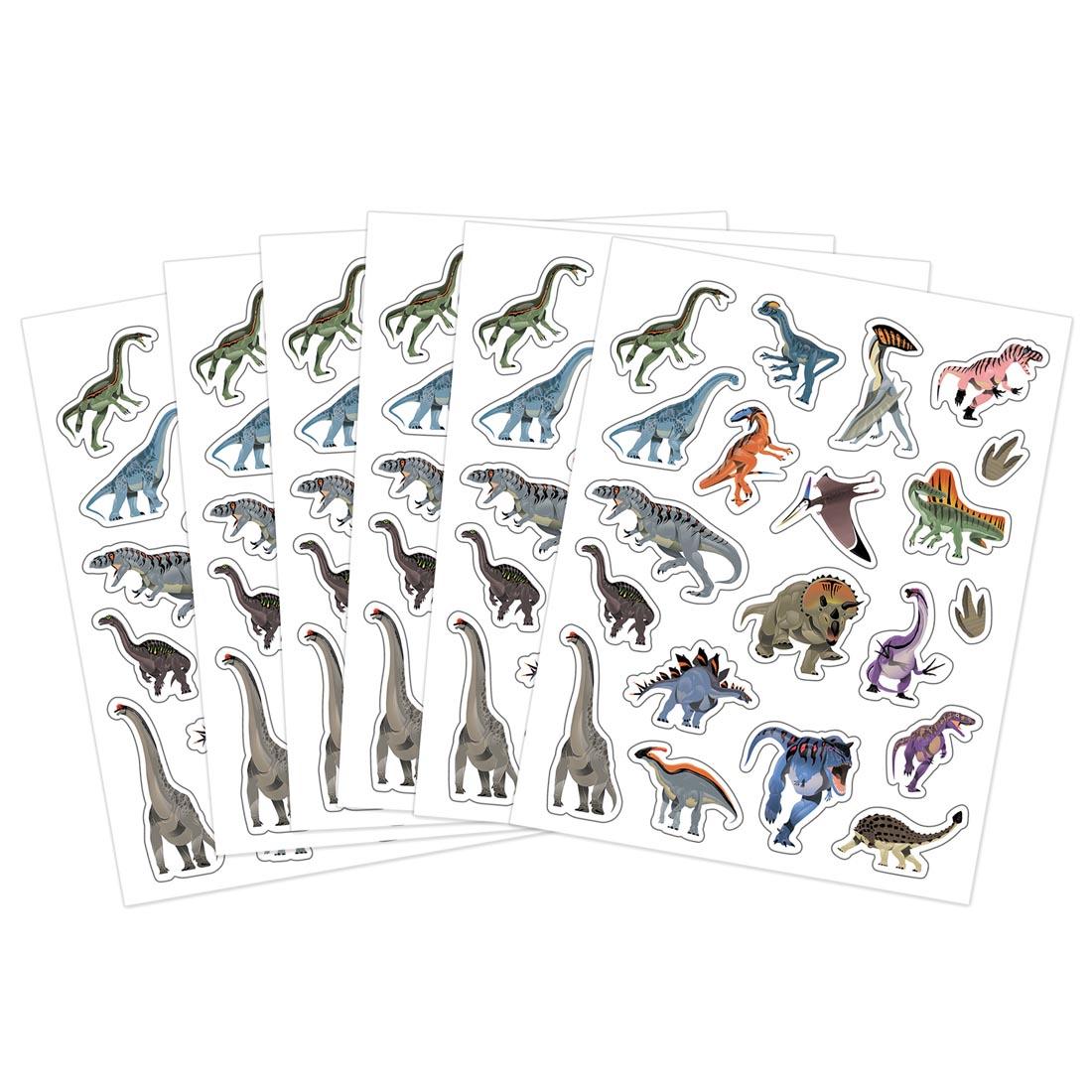 Dinosaurs Stickers By Teacher Created Resources 120-Count Package
