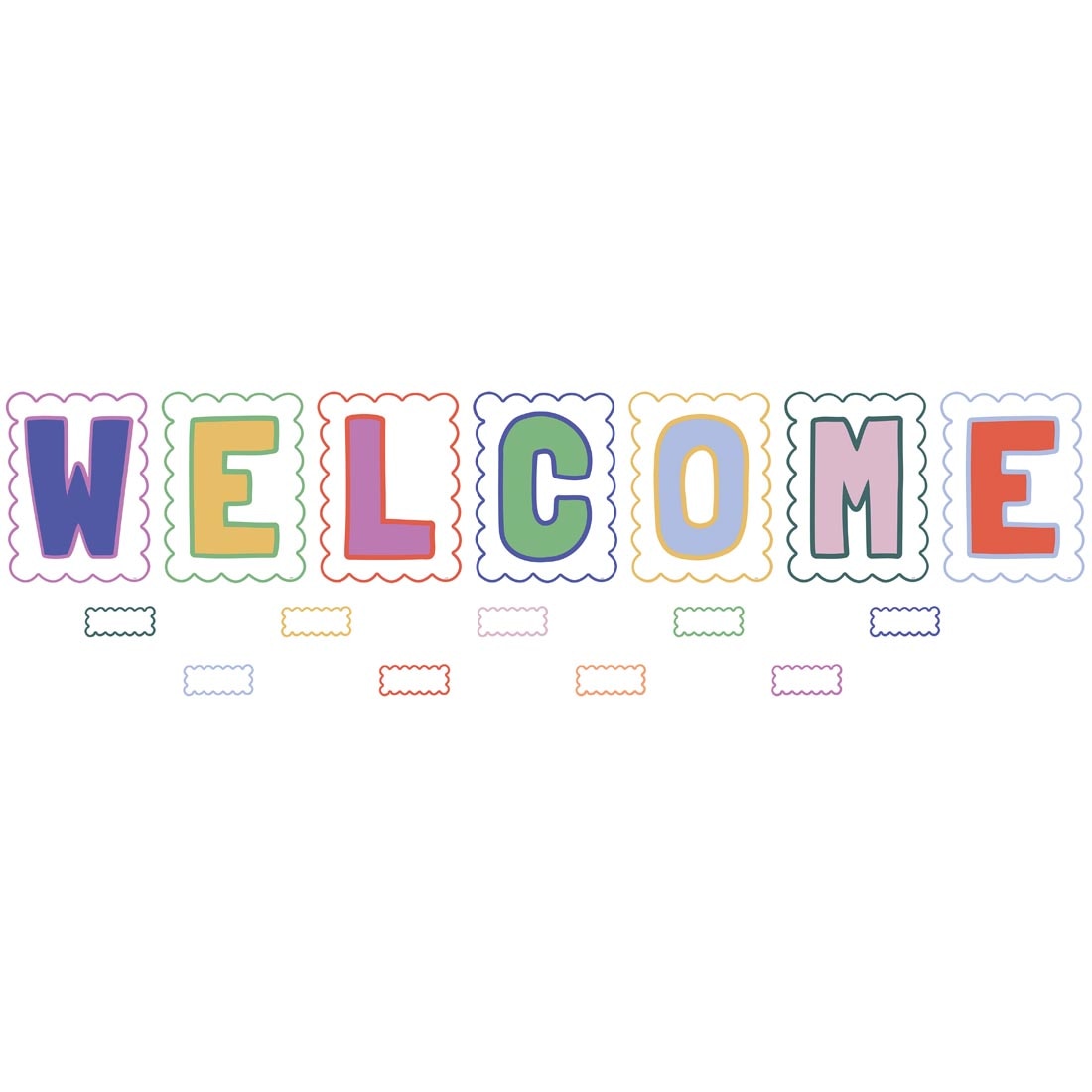 Color Crush Welcome Bulletin Board Set By Teacher Created Resources