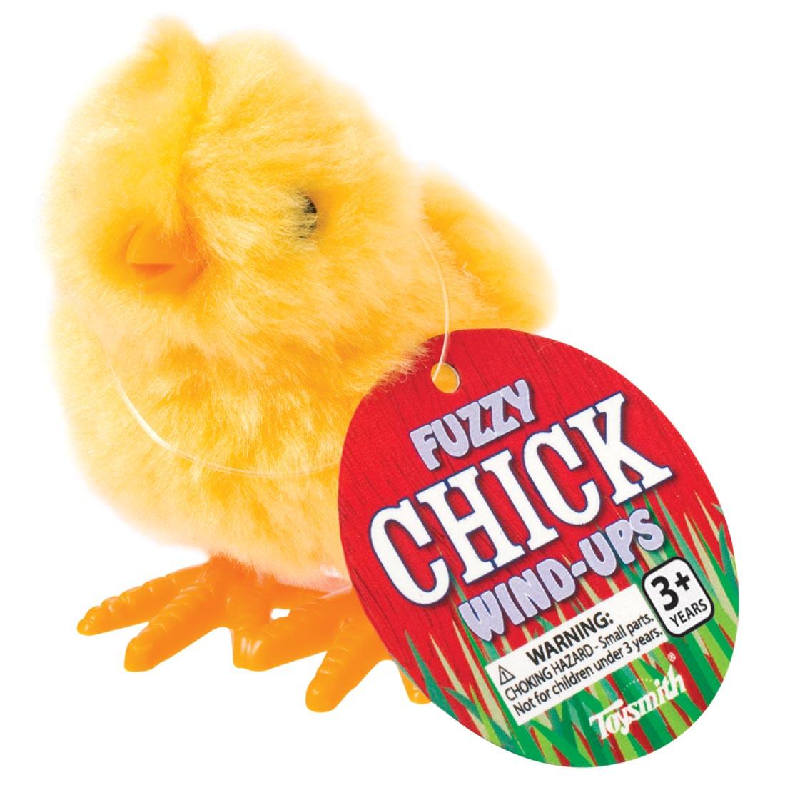Fuzzy Chick Wind Up Toy By Toysmith