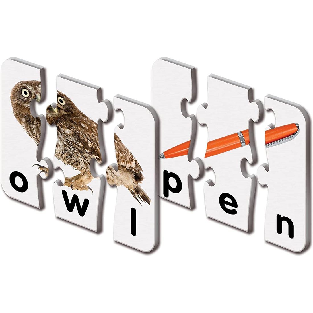 Match It! 3 Letter Words By The Learning Journey