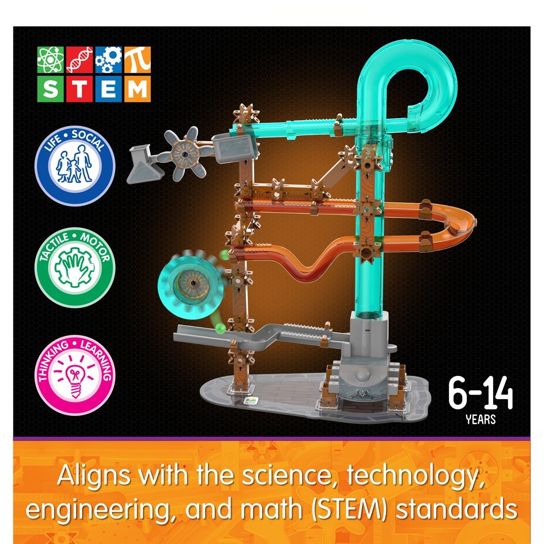 Techno Gears Marble Mania Catapult Launch By The Learning Journey
