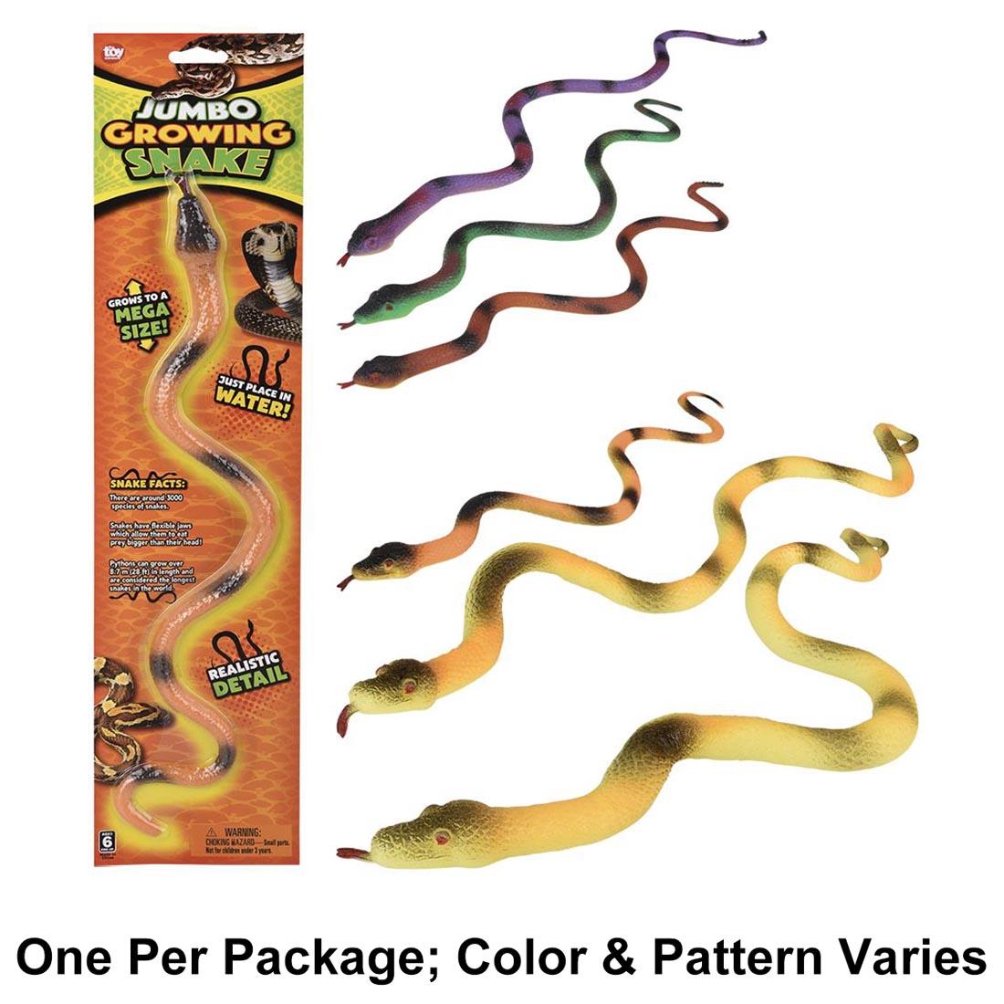 Jumbo Growing Snake