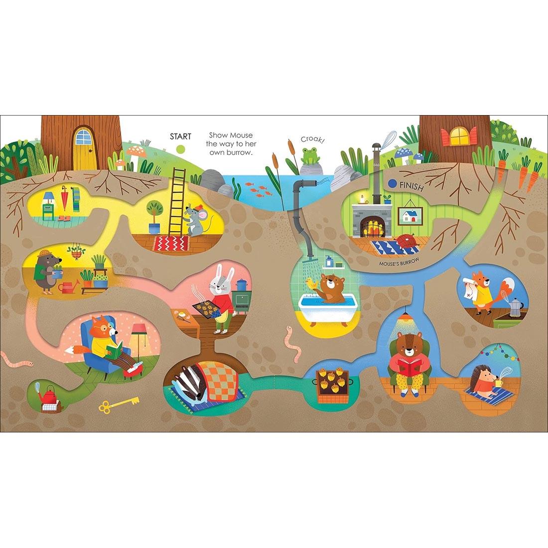Usborne Fingertrail Mazes Board Book