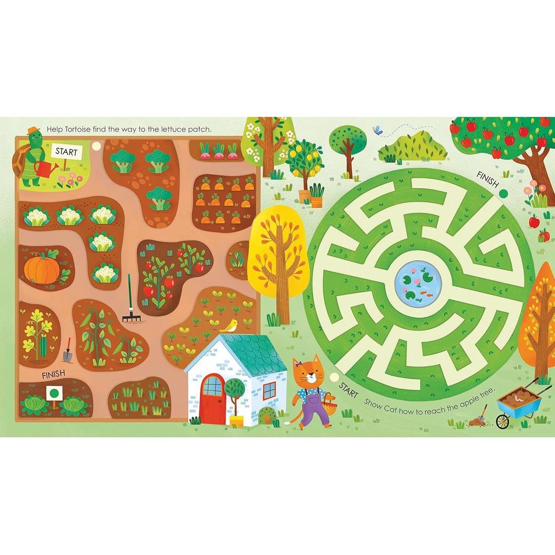 Usborne Fingertrail Mazes Board Book
