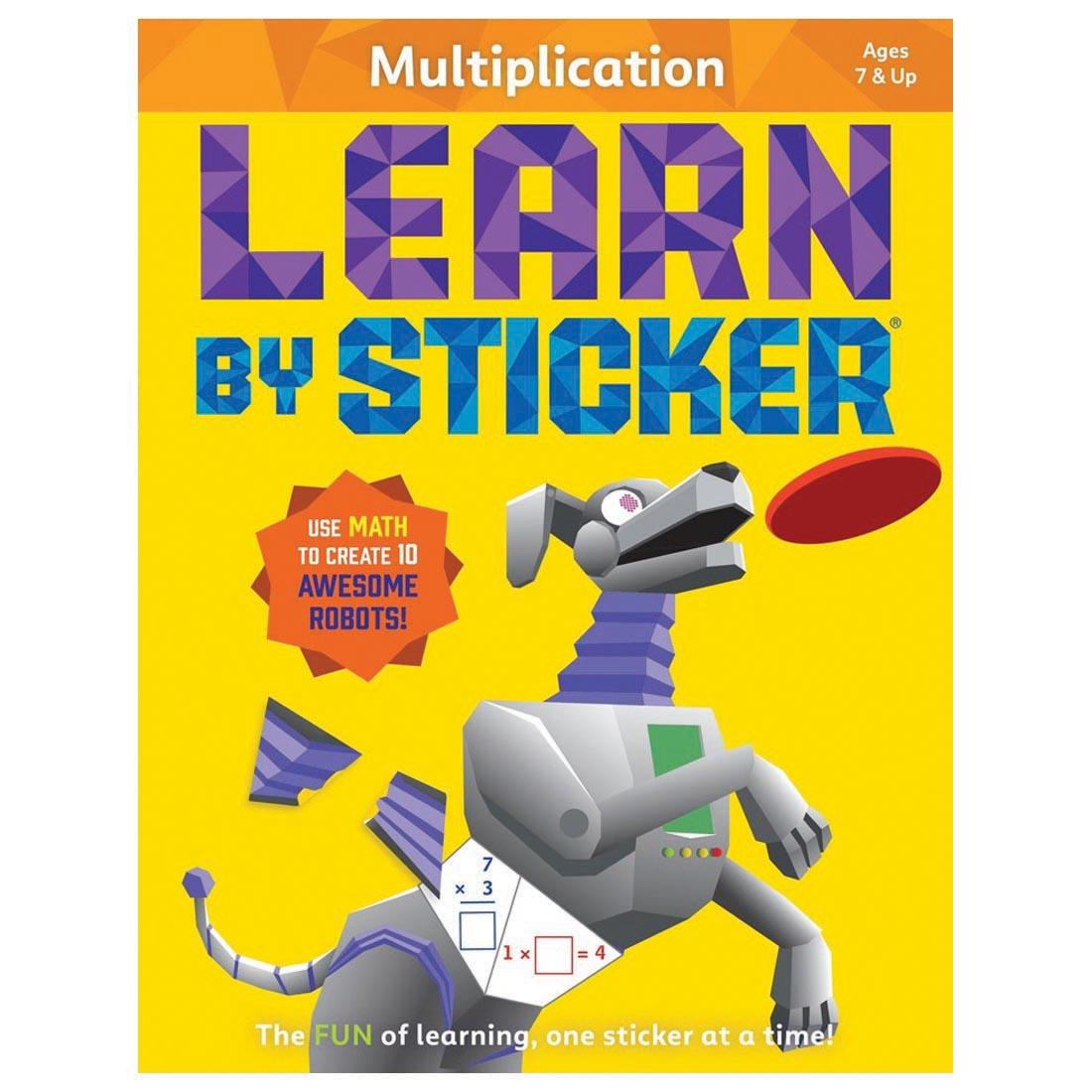 Learn by Sticker Multiplication Book